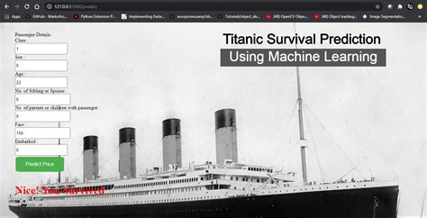Github Shivam1808titanic Survival Prediction Using Machine Learning Titanic Survival