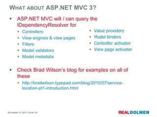 Fun With Asp Net Mvc Mef And Nuget Ppt