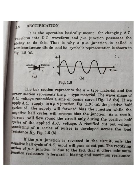 Solution Define And Explain Process Of Rectification Studypool