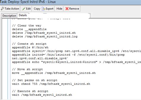 Running A Shell Script In The Big Fix Content Authoring Bigfix Forum
