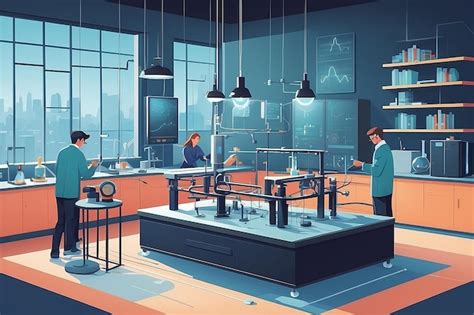 Premium Photo A Physics Lab With Babes Experimenting On The Principles Of Superconductivity