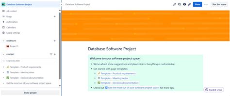 How To Create A Confluence Space From A Template The Requirements