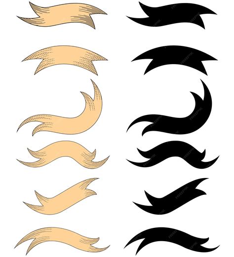 Premium Vector Vintage Ribbon Vector File Premium Vector Vintage Ribbon Vector File