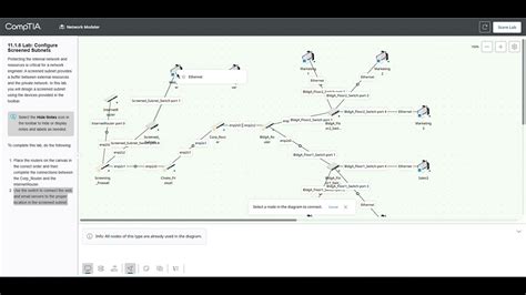 11 1 6 Lab Configure Screened Subnets Youtube