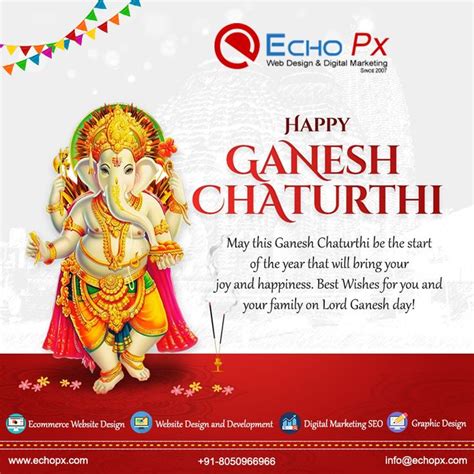 Wishing You A Happy Ganesh Chaturthi 2022 From Echopx Technologies May Lord Ganpati Always