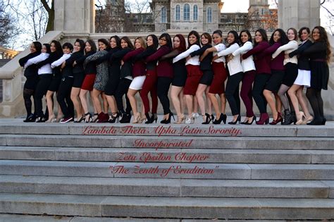 Zeta Epsilon Chapter Of Lambda Theta Alpha Latin Sorority Incorporated