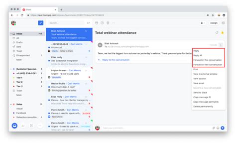 how to reply reply all and forward an email sending messages