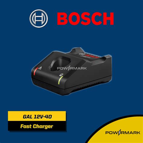 BOSCH GAL 12V-40 Fast Charger – Powermark