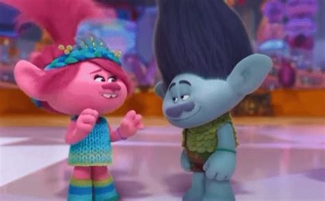 Broppy Kiss  Poppy And Branch Troll Toys Branch Trolls
