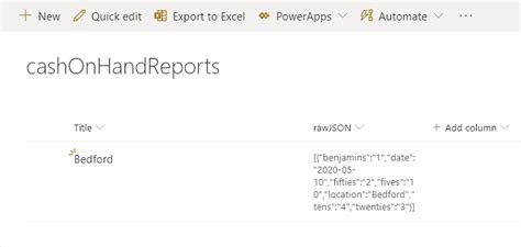persnickety about powerapps low code no code delivery model nosql style json storage in sharepoint