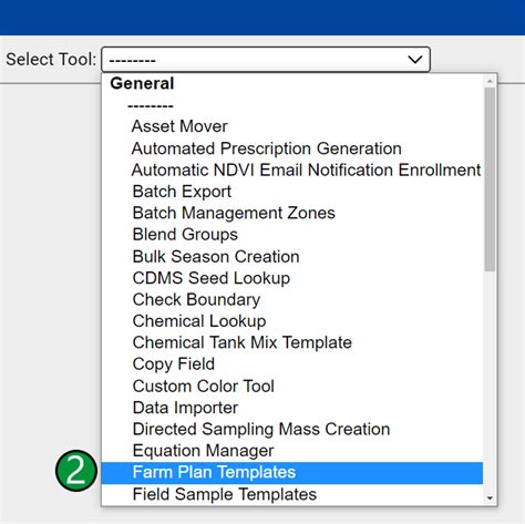 Farm Plan Templates FieldAlytics Help