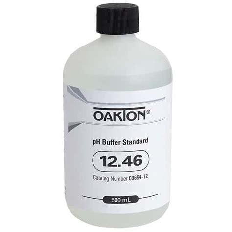 Oakton Buffer Solution Ph 1246 500 Ml From Cole Parmer India