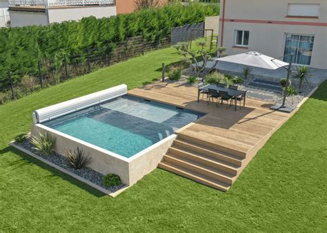Projet Piscine Hors Sol En Travertin Piscine Hors Sol Design