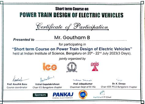 Iiscbangalore Ieee Goutham B