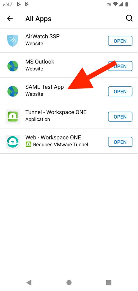 Vmware Workspace One Access Saml Sso Digital Workspace