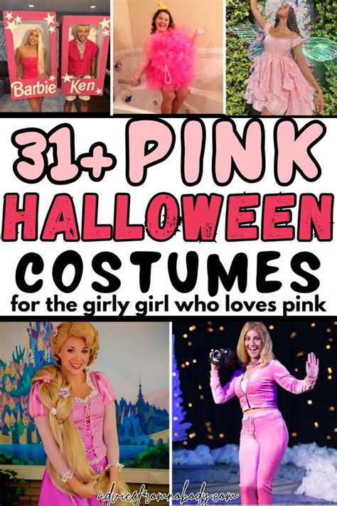 Halloween Costume Ideas With Pink To Be Glam And Girly Pink Halloween