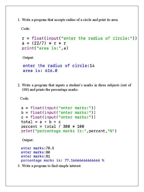 Computer Practical Pdf