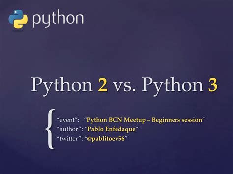 Python 2 Vs Python 3 Ppt