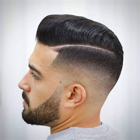 Pompadour Haircut Fade