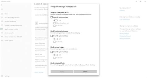 How To Exclude An App From Exploit Protection On Windows 10