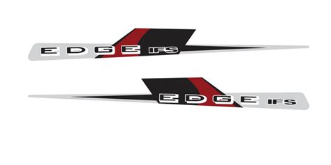 2004 Polaris Pro X Trailing Arm Decals The Sled Printer