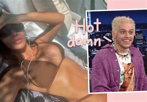 Kim Kardashian Posts Smokin Hot Bikini Pic To Celebrate Her Bahamas Vacation With Pete Davidson