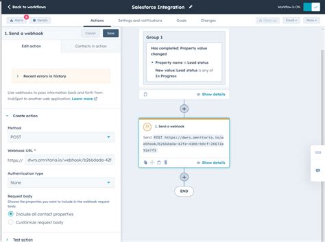 Salesforce Hubspot Integration With Webhooks