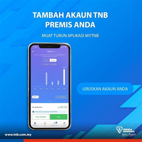 Aplikasi Mytnb Sudah Muat Turun Aplikasi Mytnb Di Telefon Pintar Anda Jangan Lupa Untuk