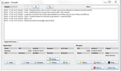 Carte As A Windows Service Jens Bleuel About Kettle Pdi