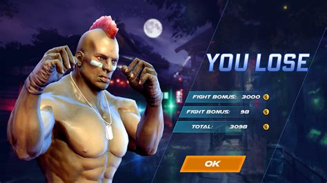 Fighting Game UI Behance