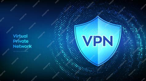 Premium Vector Vpn Virtual Private Network Data Encryption Ip Substitute Secure Vpn Connection