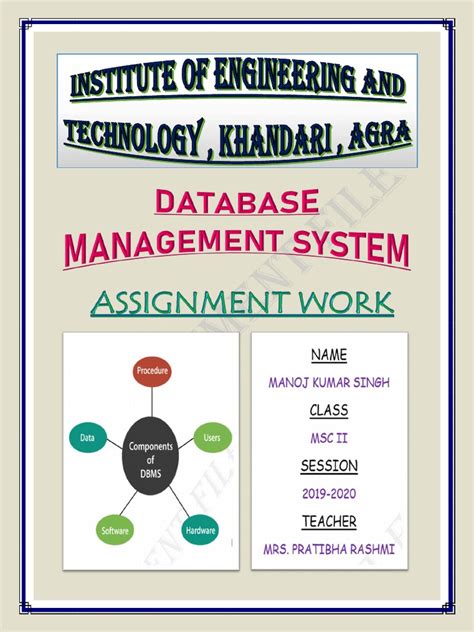 Dbms Assignment Pdf Pdf Database Transaction Information Management