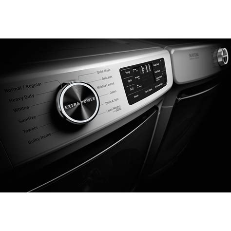Maytag 27 In 4 8 Cu Ft Stackable Front Load Washer With Extra Power