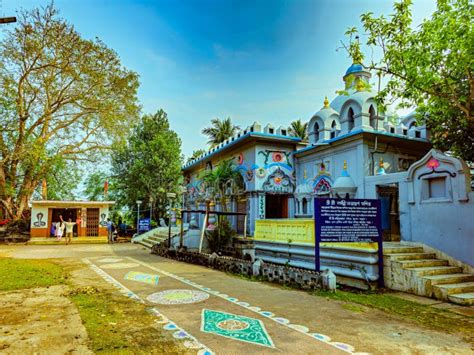 Antiguo Templo Laxmi Narayan Bari En Agartala Tripura India Fotografía