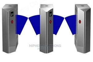 Full Auto Access Control Flap Barrier Gate Turnstile Entry System In Lagos State Safetywear