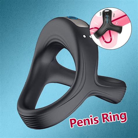 Vibrator Cockring Penis Cock Ring For Man Delay Ejaculation Gawk3000
