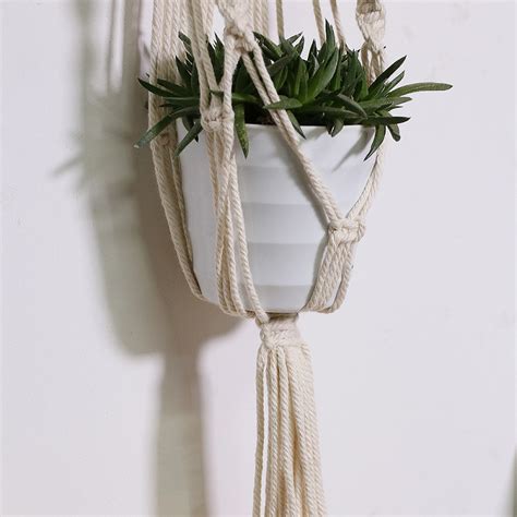 Planta De Parede Em Macramé Entrega Grátis