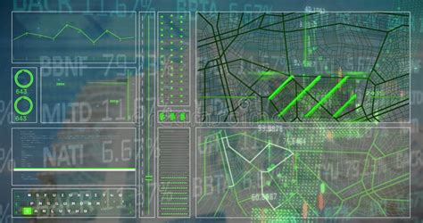 Animation Of Lines Graphs Circles Navigation Pattern Trading Board