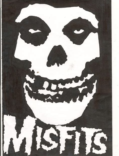 Misfits Logo The Crimson Ghost The Misfits Skull Logo Been Flickr