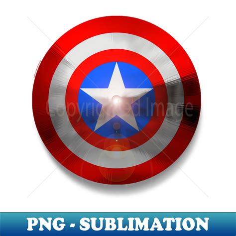 Caps Shield Metal Modern Sublimation Png File Stunning Inspire