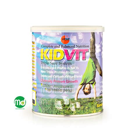 پودر افزایش دهنده وزن کیدویت ویتاپی برای کودکان بالای 2 سال 300g مرسی