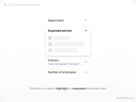 Accordion Ui Design By Roman Kamushken