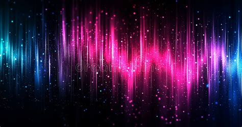 Vibrant Abstract Gradient Background With Colorful Light Waves And Sparkles This Dynamic Design