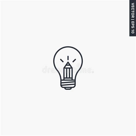 Creative Linear Style Sign For Mobile Concept And Web Design Stock Vector Illustration Of