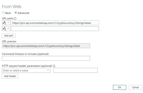 How To Connect Excel To Coinmarketcap Api — Hive