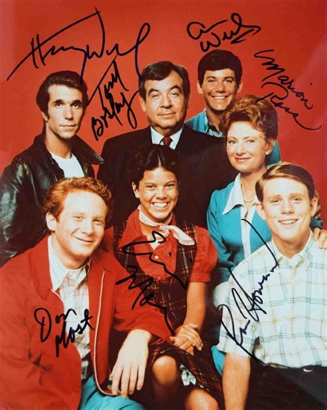 Happy Days Signed Cast Promo Photo