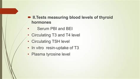 Thyroid Function Test Pptx