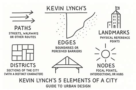 Image Of The City By Kevin Lynch Kevin Lynch And His 5 Urban Planning