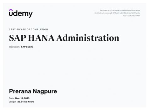 Prerana Nagpure On Linkedin Sap Hana Administration