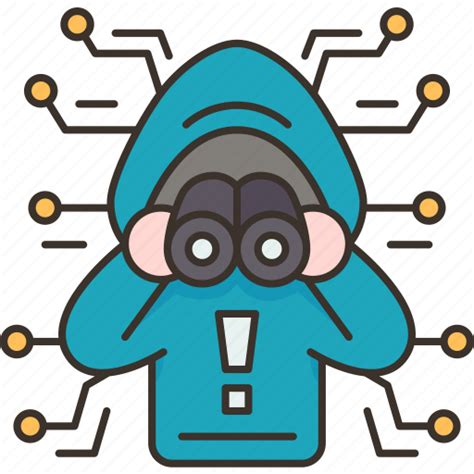 Spyware Data Hacking Threats Security Icon Download On Iconfinder